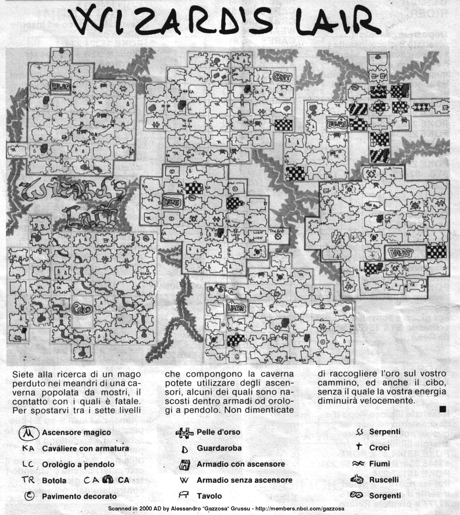 Wizard's Lair - World of Spectrum